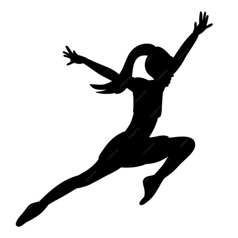 Gymnastics Silhouette Splits