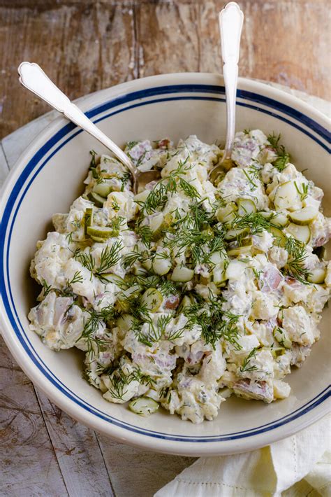 Creamy Dill Pickle Potato Salad Idaho Potato Commission