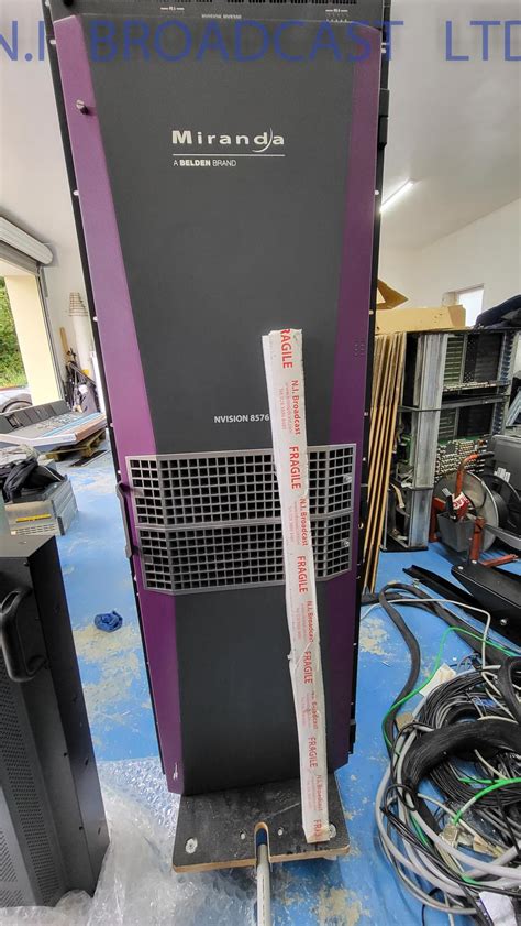 Grass Valley 576x576 Miranda 3g Full Video Router Nv8576 Ni
