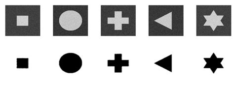 Original Images With Mild Errors Top And Segmented Images Bottom