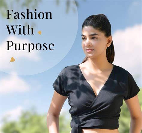 Organic Cotton Crop Wrap Top For Women Ethical Sustainable Clothing Yoga Ts For Women Etsy