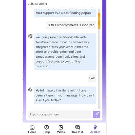 Easyreach Openai Floating Popup Wordpress Plugin For Support Wp Solver