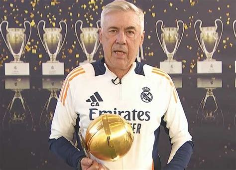 اخبارك نت جلوب سوكر أنشيلوتي يفوز بجائزة أفضل مدرب في العالم 2024