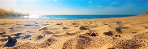 Premium Photo Tropical Summer Sand Beach And Bokeh Sun Light On Sea