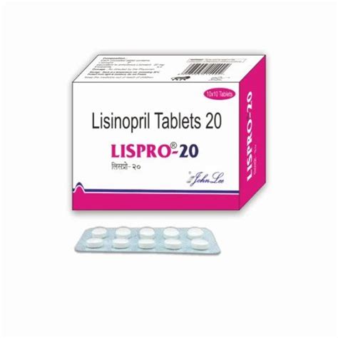 Lispro 20 Tablet At ₹ 200 Strip Zestril In Nagpur Id 2855389590033