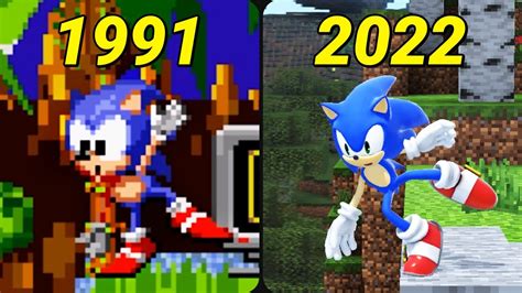 Evolution Of SONIC BALANCING 1991 2022 Sonic Evolution YouTube