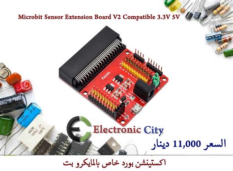Microbit Sensor Extension Board V2 Compatible 33v 5v U12 12231