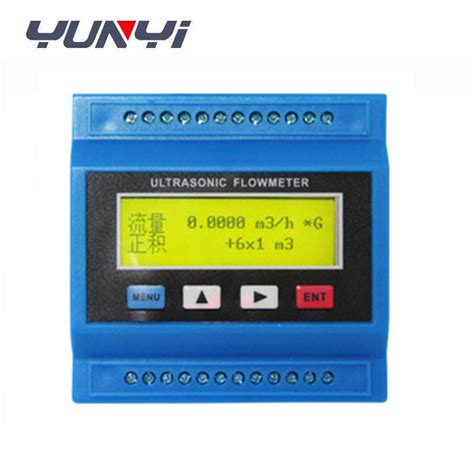 Digital Ultrasonic Flowmeter Modular Kit For Dn50 700 With Clamp On Tm 1 Transducer Ultrasonic