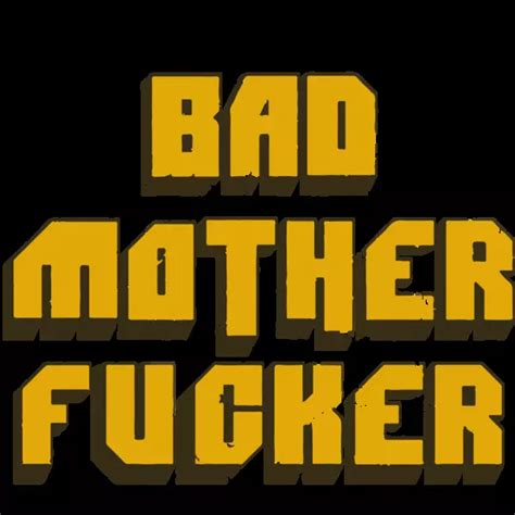 Bad Mother Fucker Pulp Fiction T Shirt Shirt