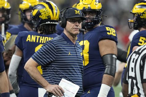 Michigans Jim Harbaugh Has Interest From Second Nfl Team Reports Say