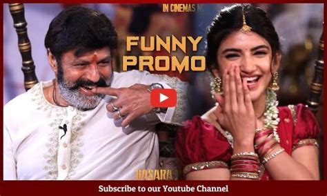 Nandamuri Balakrishna Sreeleela Funny Interview Promo Bhagavanth Kesari Anil Ravipudi Kajal