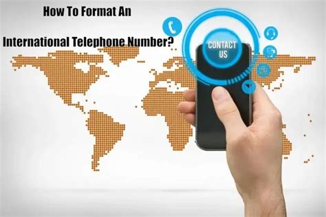 How To Format An International Telephone Number Inum