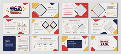 education powerpoint presentation slides template design use for