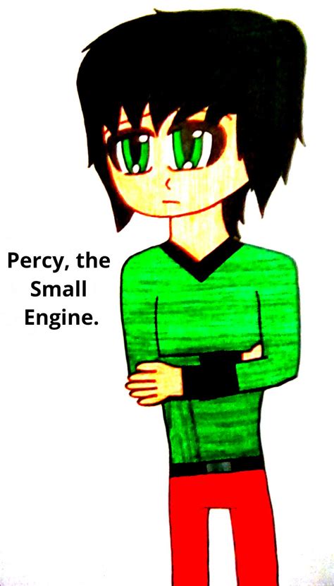 Percy The Small Engine Human Version By Kaitlynoo On Deviantart