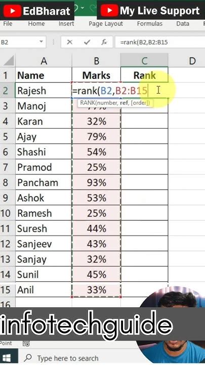 🥇🥈🥉 Want To Know How To Rank Data In Excel Excel Tech Knowledge