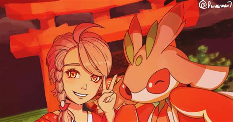 アオイポケモンsv 正月 New Year Maidanのイラスト Pixiv