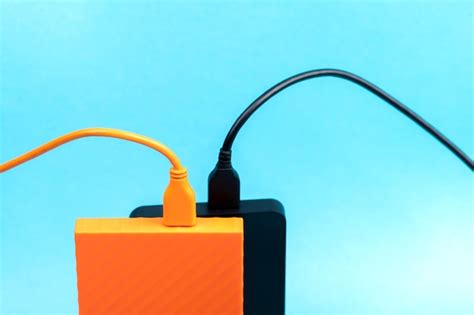 Premium Photo Two External Portable Hard Disk Drives Isolated On