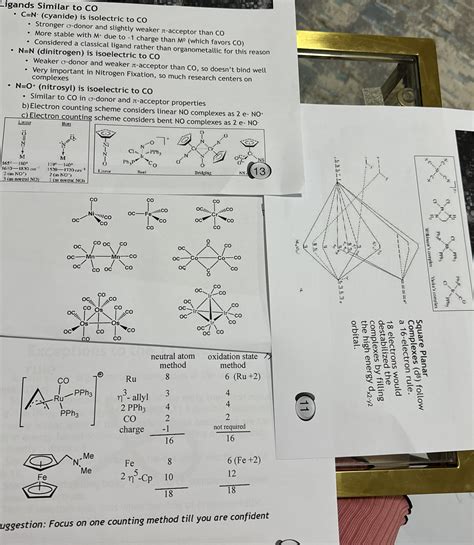 B ﻿electron Counting Scheme Considers Linear No