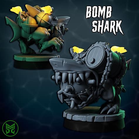 Mecca Miniatures Bomb Shark Chompa Ork Orks Orc Orcs Wargaming