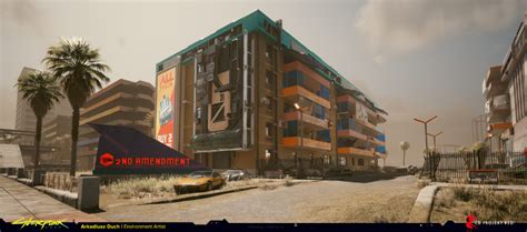 Artstation Cyberpunk 2077 Rundown Apartment Arkadiusz Duch