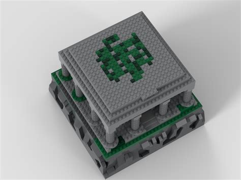 Bank Building With Secret Drawer Opened With A Passcode Bricklink