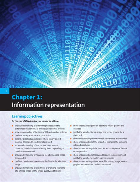 Chapter 1 Information Representation