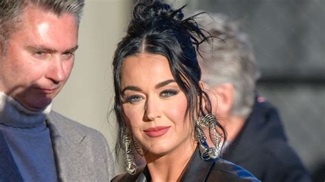 Katy Perry Suffers Major Wardrobe Malfunction In Skin Tight Leather
