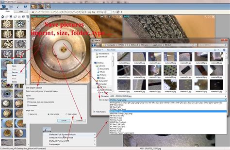 dino lite digital microscope dino lite measurement 1 measurement software