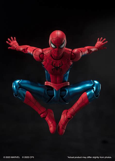 S H Figuarts Spider Man No Way Home Spider Man New Red And Blue Suit