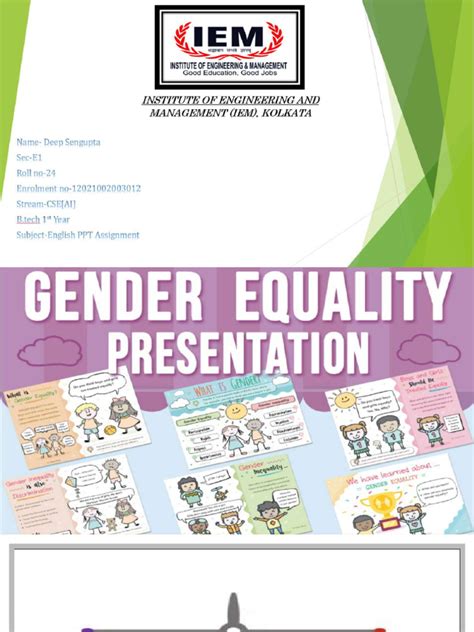 deep gender equality pdf woman gender