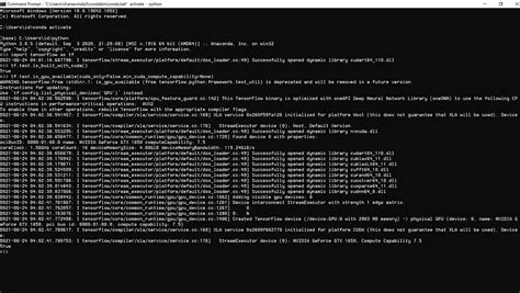 Tensorflow Gpu How To Install Tensorflow With Nvidia Cudacudnn And