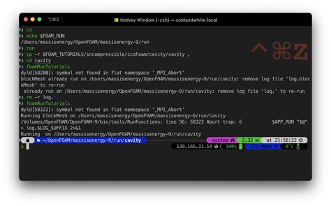 Newbie Problems Issue 71 Mrklein Openfoam Os X GitHub