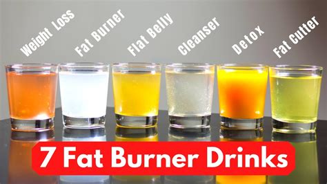 10 Drinks To Help You Lose Belly Fat Overnight