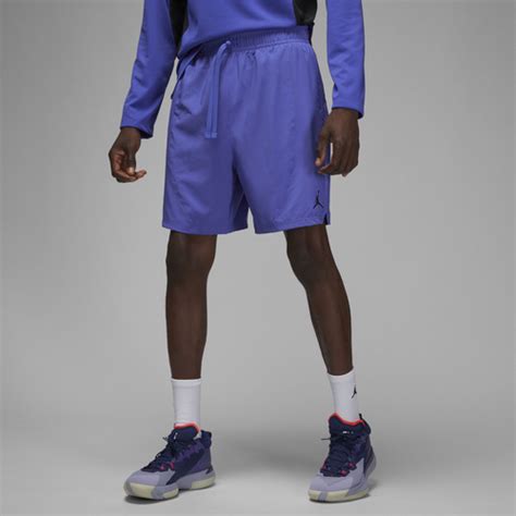 Jordan Mens Dri Fit Sport Woven Shorts In Blackwhite Modesens