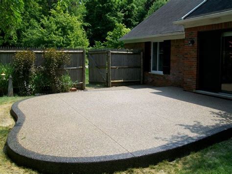 Patio 21 Exposed Aggregate Patio Landscaping Decorative Concrete