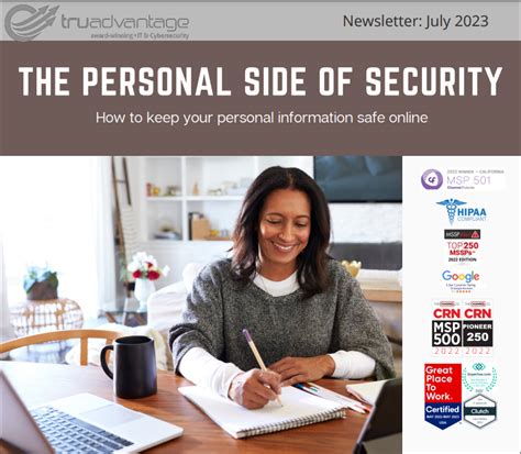 Our July 2023 Security Newsletter Is Published Truadvantage