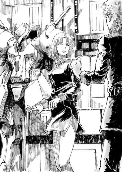 「今でも最推しかと言うと変わって来てますが、一番ハマったガンダムである事は間違いないですねー。☟沼の跡」カエルのパパの漫画