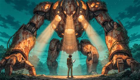 Free Explorer Meets Colossus Image Anime Mech Colossus Download