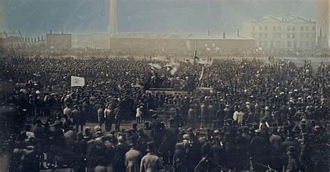 The Meeting At Kennington Common In 1848 Of The Chartists The Most Important Working Class