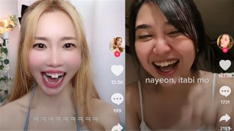 Viral Di Tiktok Begini Cara Ikutan Nayeon Twice Bunny Teeth Challenge