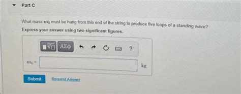 Solved One End Of A Horizontal String Of Linear Density Chegg