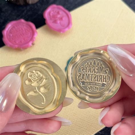 Custom Mold Press Wax Seal Stamp Stamprints Elegant Sealing Kit