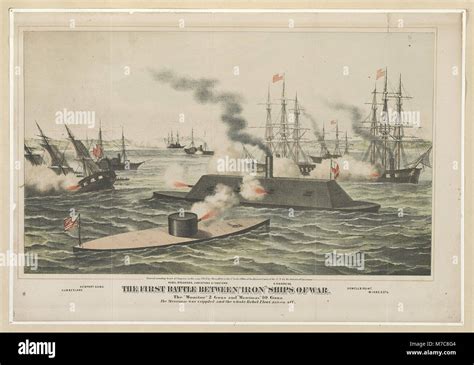 The First Battle Between Ironclad Warships Marked A Significant Shift