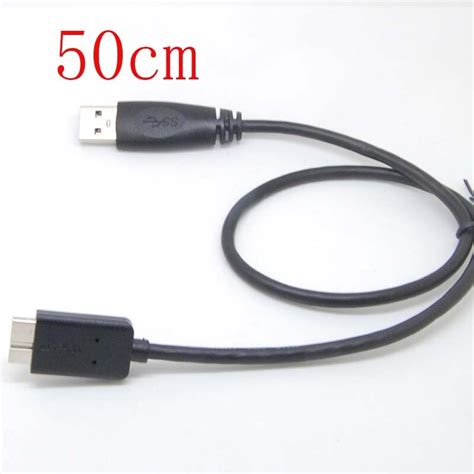 Short 50cm Usb3 0 Data Sync Cable For Samsung Leno Grandado