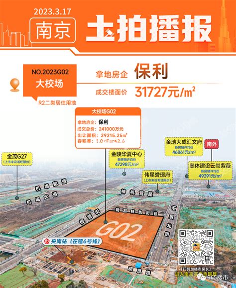刚刚！南京2大新盘规划曝光！大校场要冲6万平 南京365淘房