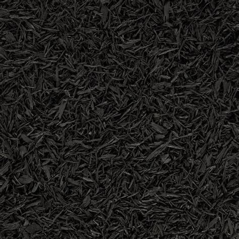 Groundsmart Premium Shredded Rubber Mulch 08 Cu Ft Black Rubber Mulch