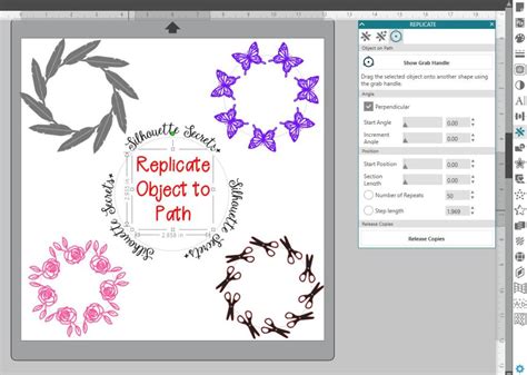Lets Explore V4 Replicate Object On Path Silhouette Secrets By