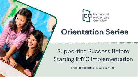 Imyc Orientation Series
