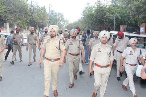 Bathinda Police On Twitter A Flag March Was Taken Out To Ensure Peace