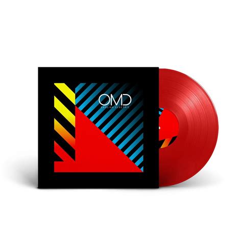 Orchestral Manoeuvres In The Dark English Electric Red Vinyl Die C